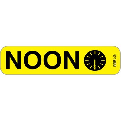 Label "NOON"