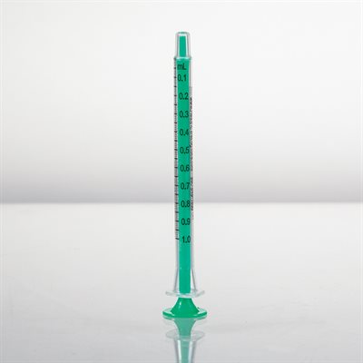 Comar® Oral Dispensers with Tip Caps, 1mL - Clear