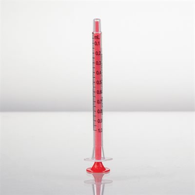 Comar® Oral Dispensers with Tip Caps, 1mL - Clear