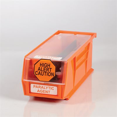 HIGH ALERT PARALYTIC BIN