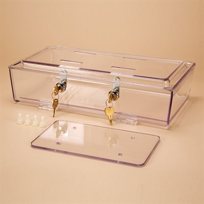 Deluxe Refrigerator Box, Double Key Lock