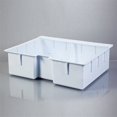 Deep Crash Cart Box with Clear Slide-In Lid for Metro® Lifeline™ Crash Cart