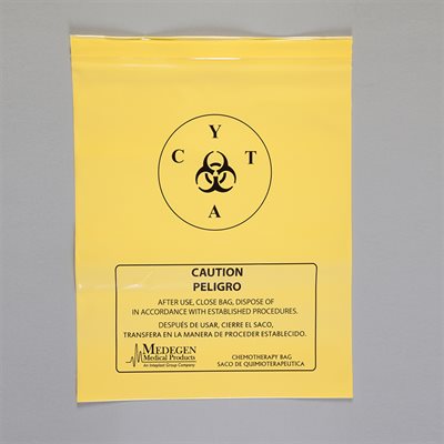 Chemotherapy Waste Transport Bags, 12 x 15