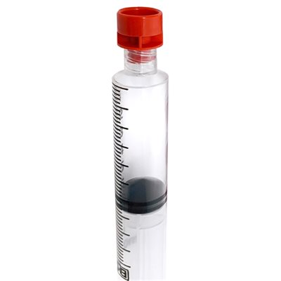 Sterile Luer Lock Syringe Caps, Red