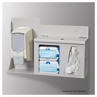 Respiratory Hygiene Station, Plastic, Locking