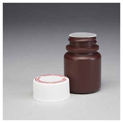 Packer Bottles and CR Caps w / Pressure Seal Liners, 30mL, 100 / pk