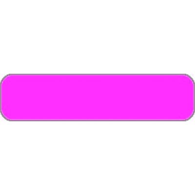 Label Blank Pink