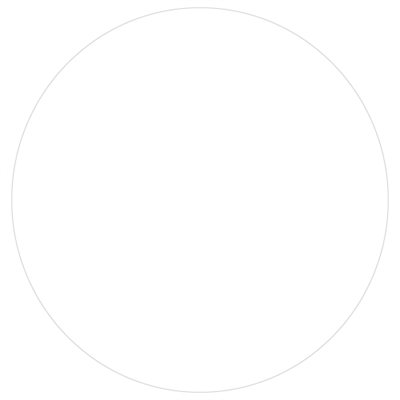 Label Blank White, Circle