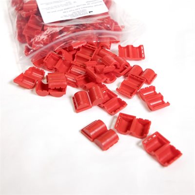 Tamper Resistant Add-Port Caps, 100 / Pack
