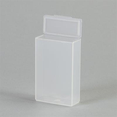 Flip Top Boxes, Clear, 9 Dram