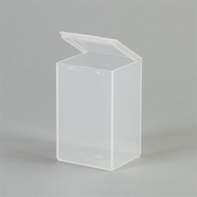 Flip Top Boxes, Clear, 19 Dram
