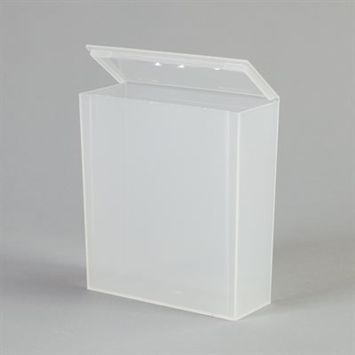 Flip Top Boxes, Clear, 104 Dram