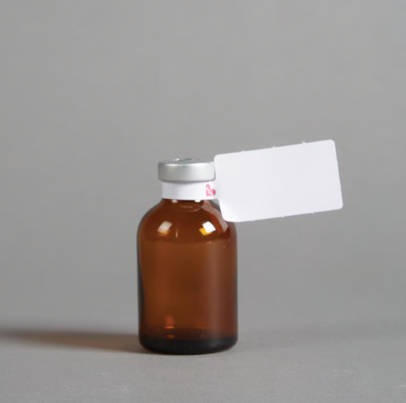 Flag Labels with 2" Tail, Laser, 3¾ x 1