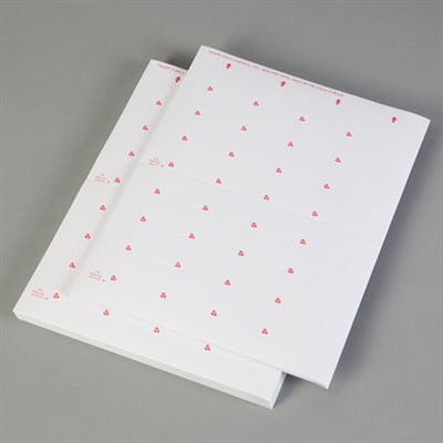 Class A Laser Labels for Blister Blocks