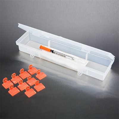 Tamper-Evident Syringe Case with Security Seals