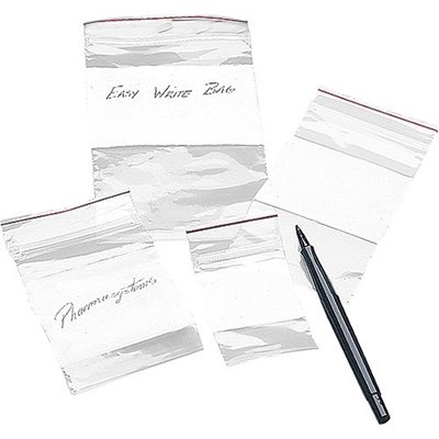 Clear Easy Write Bags