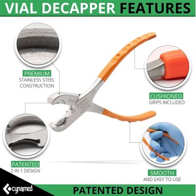 Dual Action Plier Decapper, 13mm, 20mm