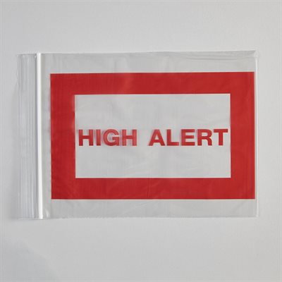 High Alert Bags, 6 x 8