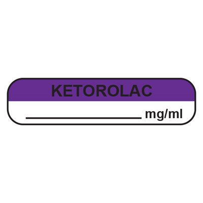 Label: Ketorolac ___mg / mL