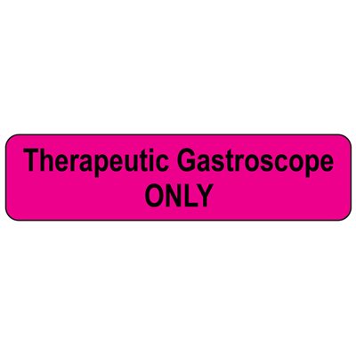 Label: Therapeutic Gastroscope ONLY