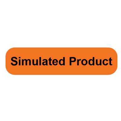 Label: Simulated product