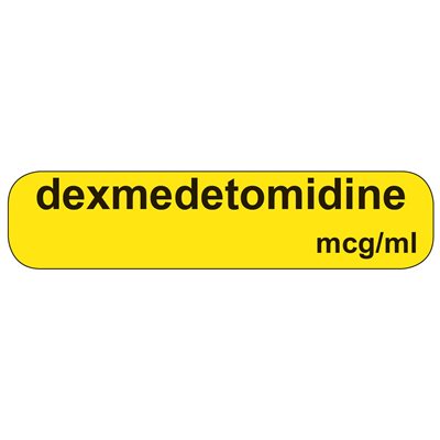 Label: Dexmedetomidine mcg / ml