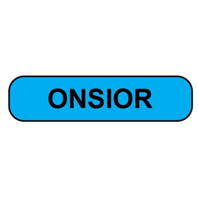 Label: Onsior