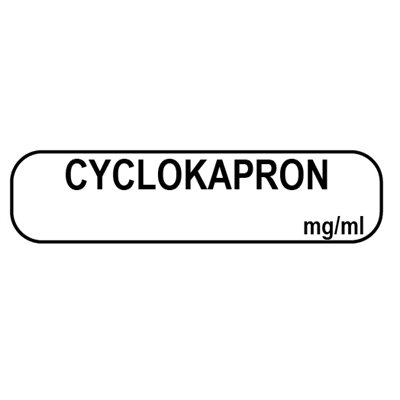 Label: Cyclokapron mg / ml