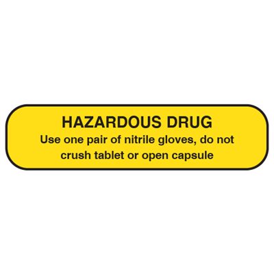 Label: Hazardous Drug...