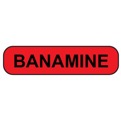 Label; Banamine