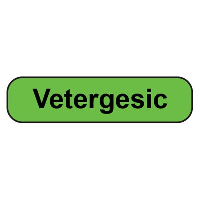 Label: Vetergesic