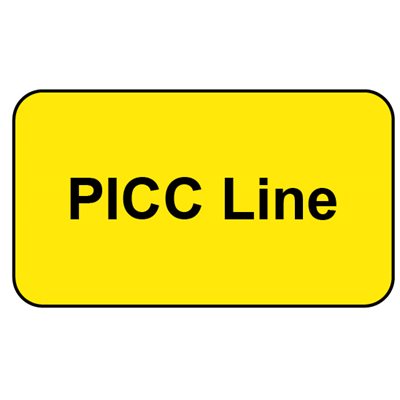 Label: PICC Line