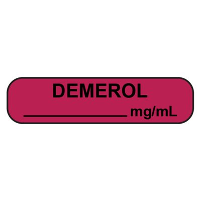 Label: Demerol ___ mg / mL