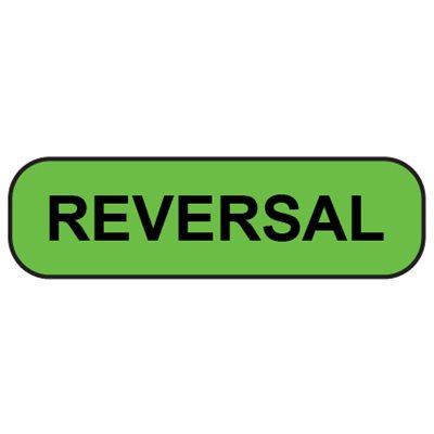 Label: Reversal
