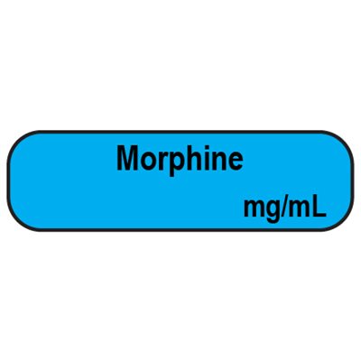 Label: Morphine mg / mL