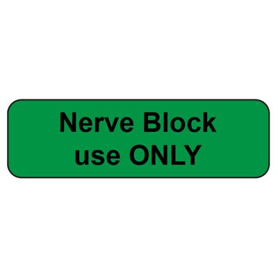 Label: Nerve Block use ONLY