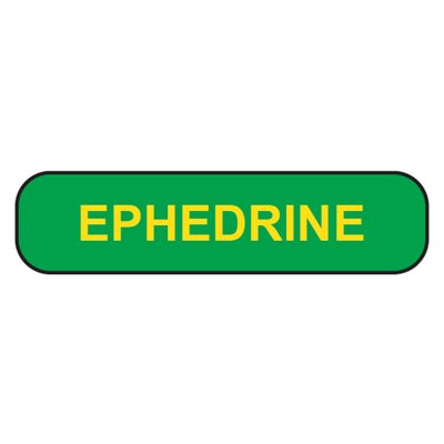 Label: Ephedrine