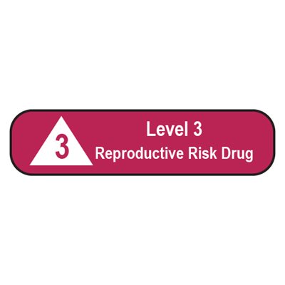 Label: Level 3 Reproductive Risk Drug