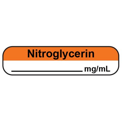 Label: Nitroglycerin __mg / mL