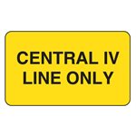 Label: Central Line Use Only