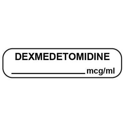 Label: Dexmedetomidine __ mcg / ml