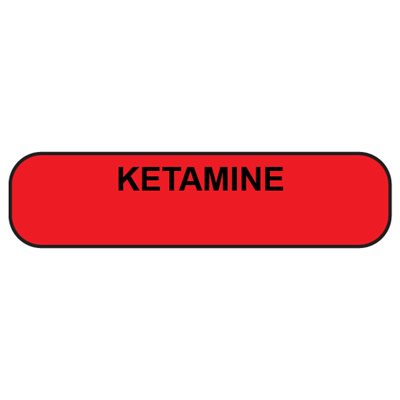Label: Ketamine
