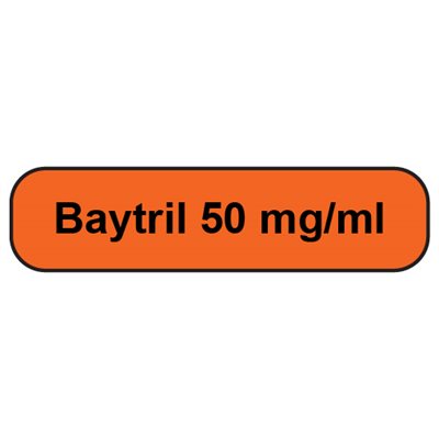 Label: Baytril 50 mg / ml