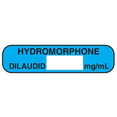 Label: Hydromorphone Dilaudid mg / mL