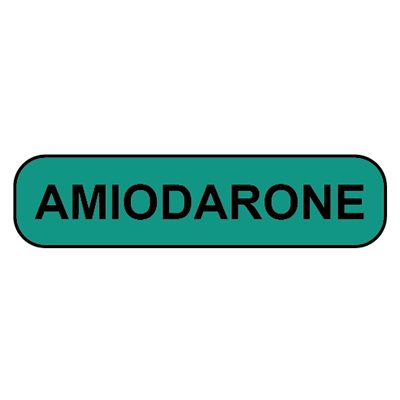 Label: Amiodarone