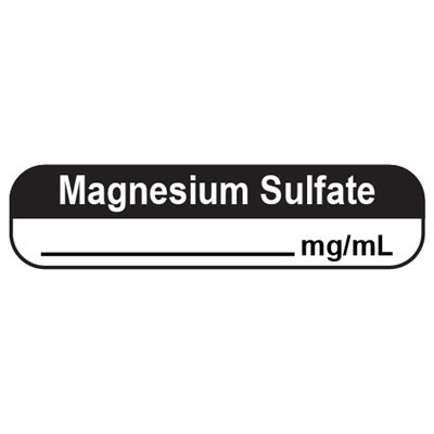 Label: Magnesium Sulfate___mg / mL