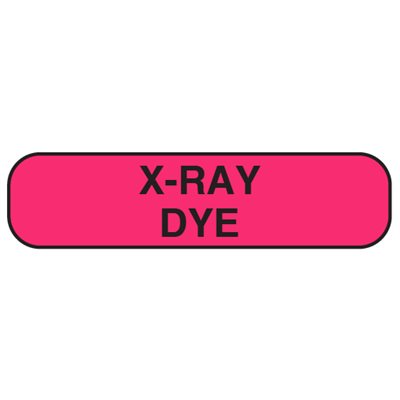 Label: X-Ray Dye