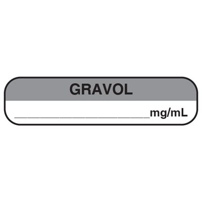 Label: Gravol mg / mL