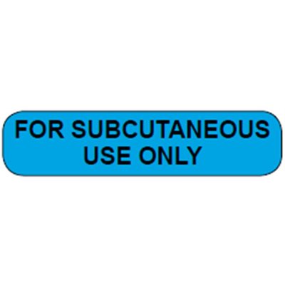 Label: For Subcutaneous Use Only