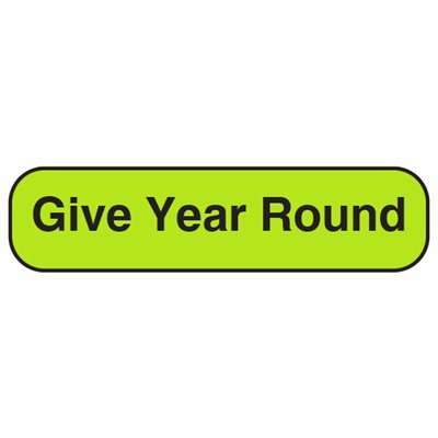 Label: Give Year Round